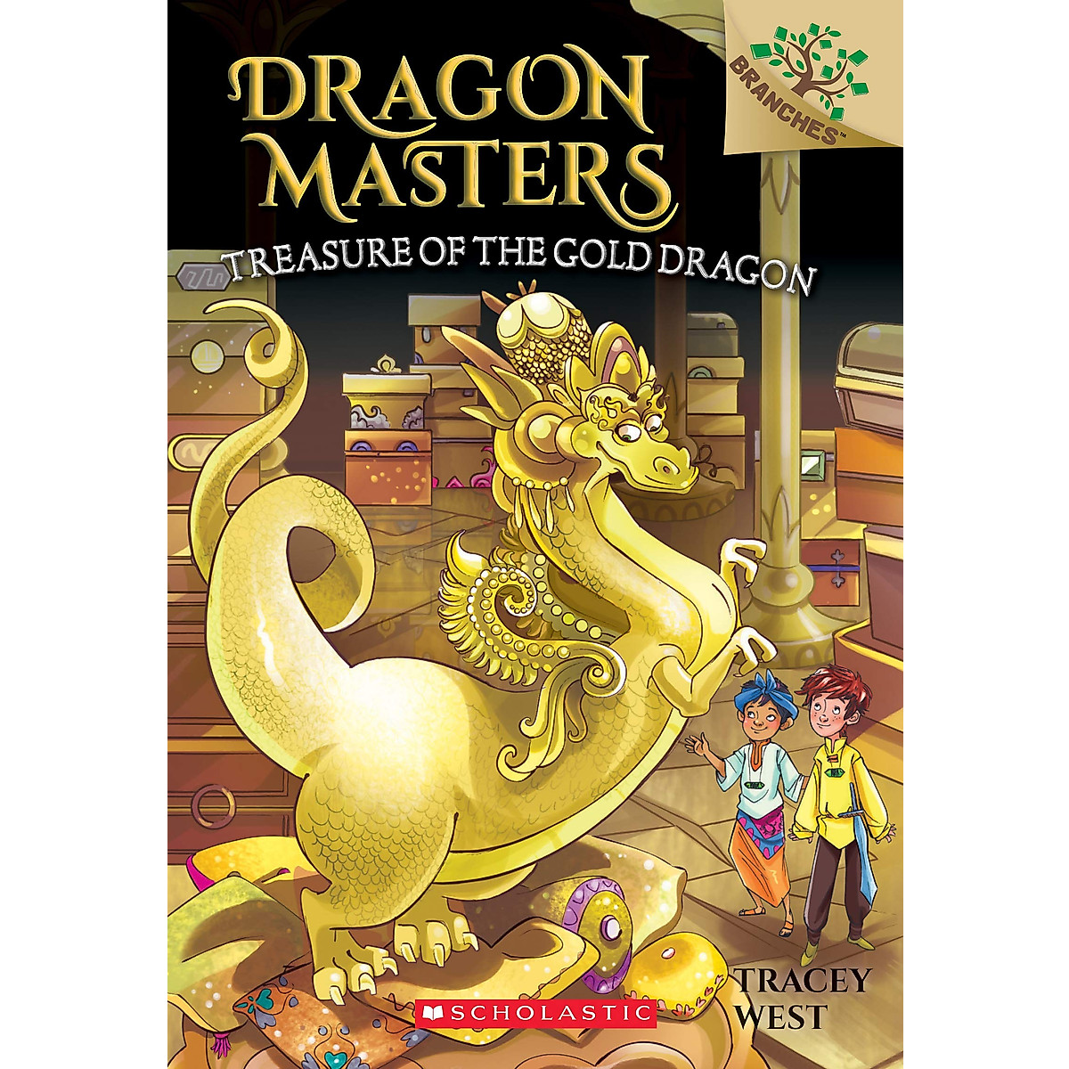 Treasure of the Gold Dragon: A Branches Book (Dragon Masters #12) (12)