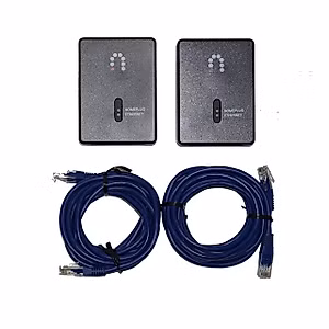 2 Pack - Sling Media SlingLink Turbo W1 HomePlug Ethernet Adapter (ES157089)