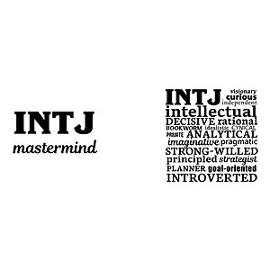 CafePress Intj Mastermind Myers Briggs Personality Mugs Ceramic Coffee Mug, Tea Cup 11 oz