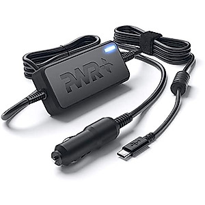 USB-C Car Charger for Dell Inspiron 3100 3400 5190 2in1 Latitude 5420 5430 7420 7320 5520 7400 7410 3410 3380 5285 3330 XPS 13 9300 9310 7520 Replacement Type C DC Adapter Power Supply Cord