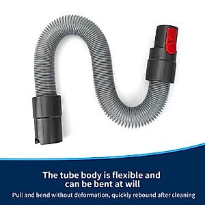 Flexible Extension Hose Attachment for Dyson V7 V8 V10 V11 V15 Cordless Stick Vacuum Cleaner Accessory and Vacuum Attachment Accessories。