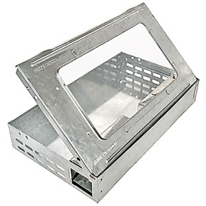 Southern Homewares iTrap Multi-Catch Clear Top Humane Repeater Mouse Trap, 4-Pack