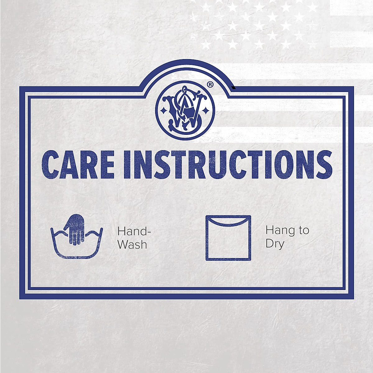 Smith & Wesson Mens Trucker Hat Baseball Cap 2 Color with Emblem Logo Contrast Stitching Mesh Back Officially Licensed, One Size, Blue/Grey