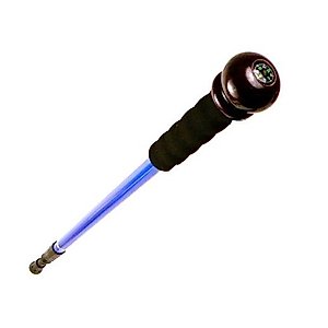 SE Collapsible Aluminum Shock-Absorbing Walking/Hiking Stick with Camera Mono-Pod (Colors May Vary) - WS8L