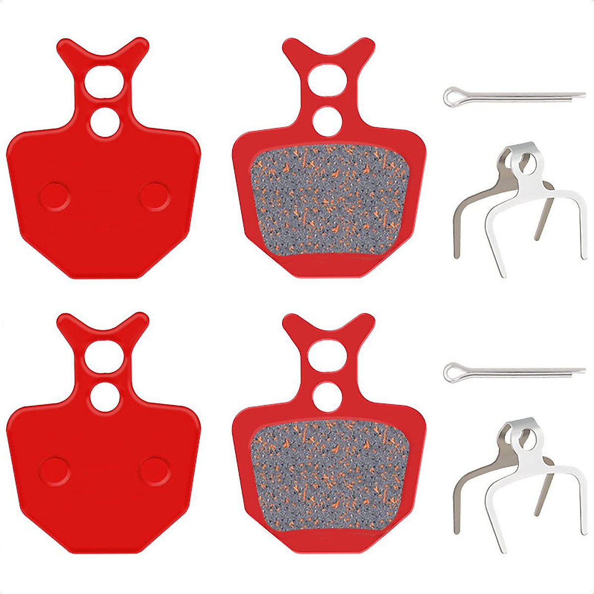 KIEVODE 2 Pairs of Disc Brake Pads for Formula The One FR, R0, R1, RX, R1R, Mega, C1, CR3, T1 Disc Brakes - Suitable for Mountain Bikes, Road Bicycles, and MTBs