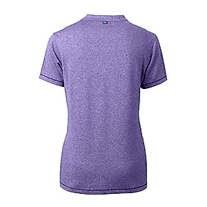 Cutter & Buck Forge Stretch Womens Blade Top, College Purple Heather, XXXL