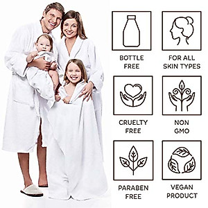 Exfoliating Bar Soap Combo Set By Olivia Care - Rose Himalayan Salt + Lavender Latte- All Natural & Organic - Moisturize, Detoxify, Hydrate - Makes Skin Soft & Silky - 2 X 8 OZ