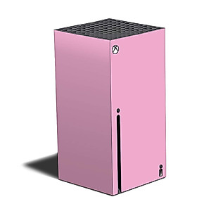 MightySkins Skin Compatible with Xbox Series X - Solid Pink | Protective, Durable, and Unique Vinyl Decal wrap Cover | Easy to Apply, Remove, and Change Styles | Made in The USA (MIXBSERX-Solid Pink)