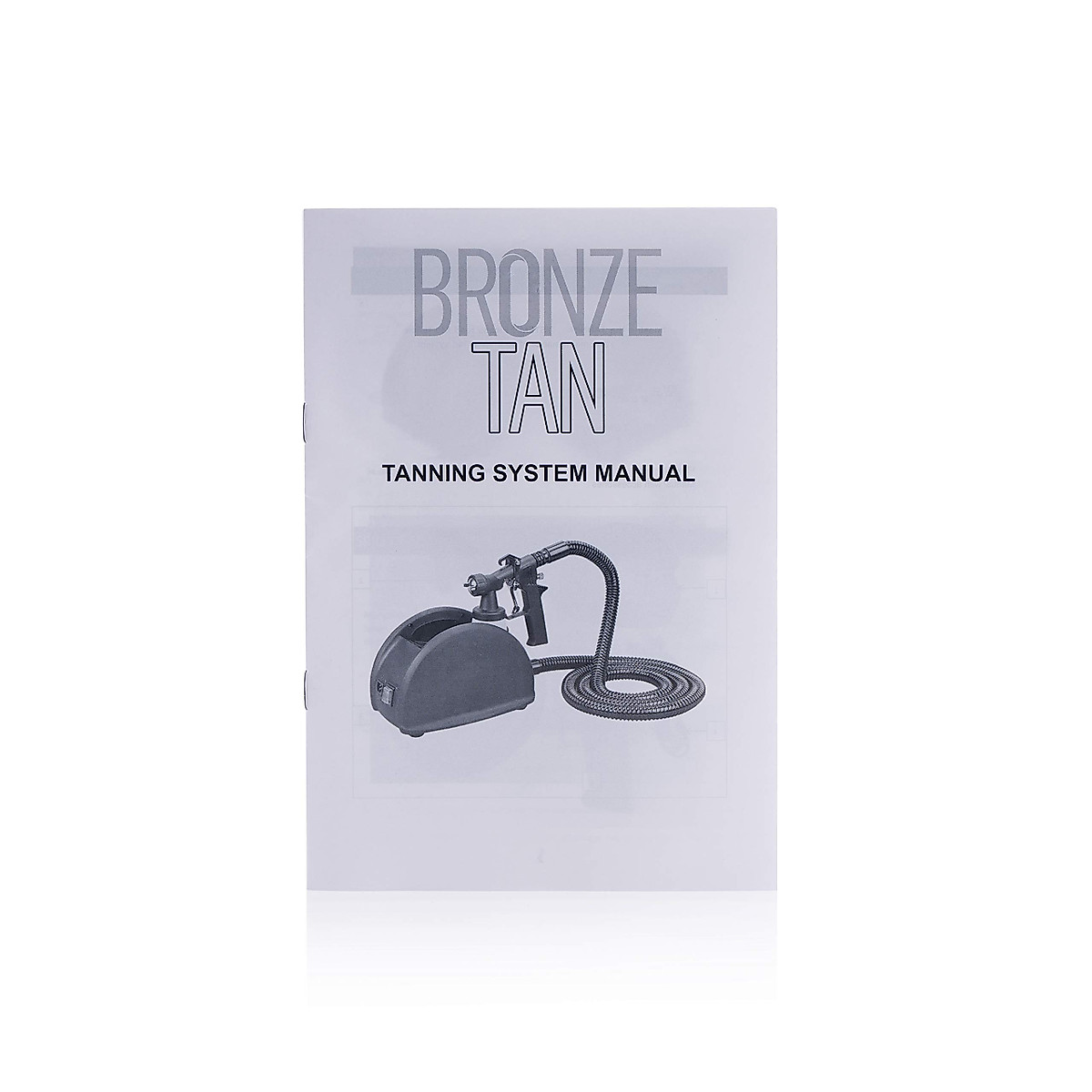 Bronze Tan Professional Spray Tanning Essentials Kit - Includes Machine, Quick-Setup Tent, Spray Tan Feet Pads, Hair Nets, Nose Plugs, Undergarments- Ideal for Salon & Home Use