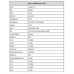 1KG Boric Chunk,99.9% Pure Anhydrous Industrial Grade Strength Magic Fishscale Oily White Flakes Factory Direct Sales (2.2Lbs)