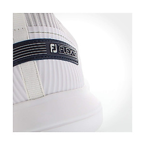 FootJoy Men's FJ Flex XP Previous Season Style Golf Shoes, White, 8 W US