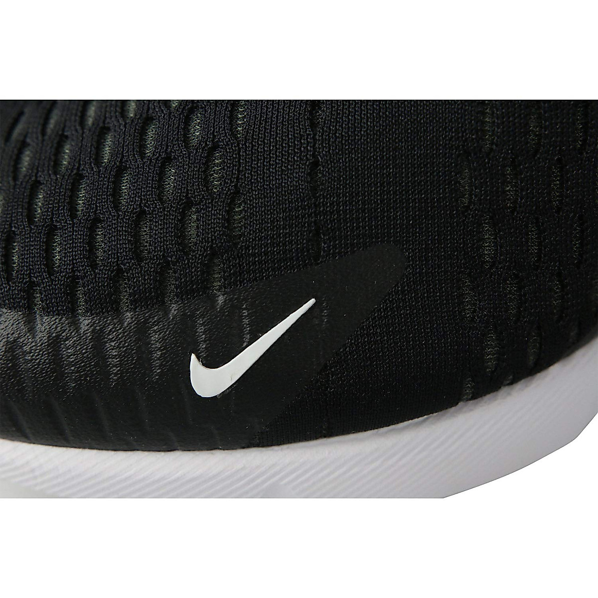 Nike Men's Low Neck Running Shoe, Black Anthracite White Solar Red, 10