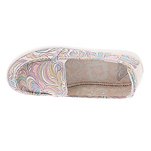 Roxy Women's Minnow Plus Slip On Shoe Sneaker, Multi 2, 8.5
