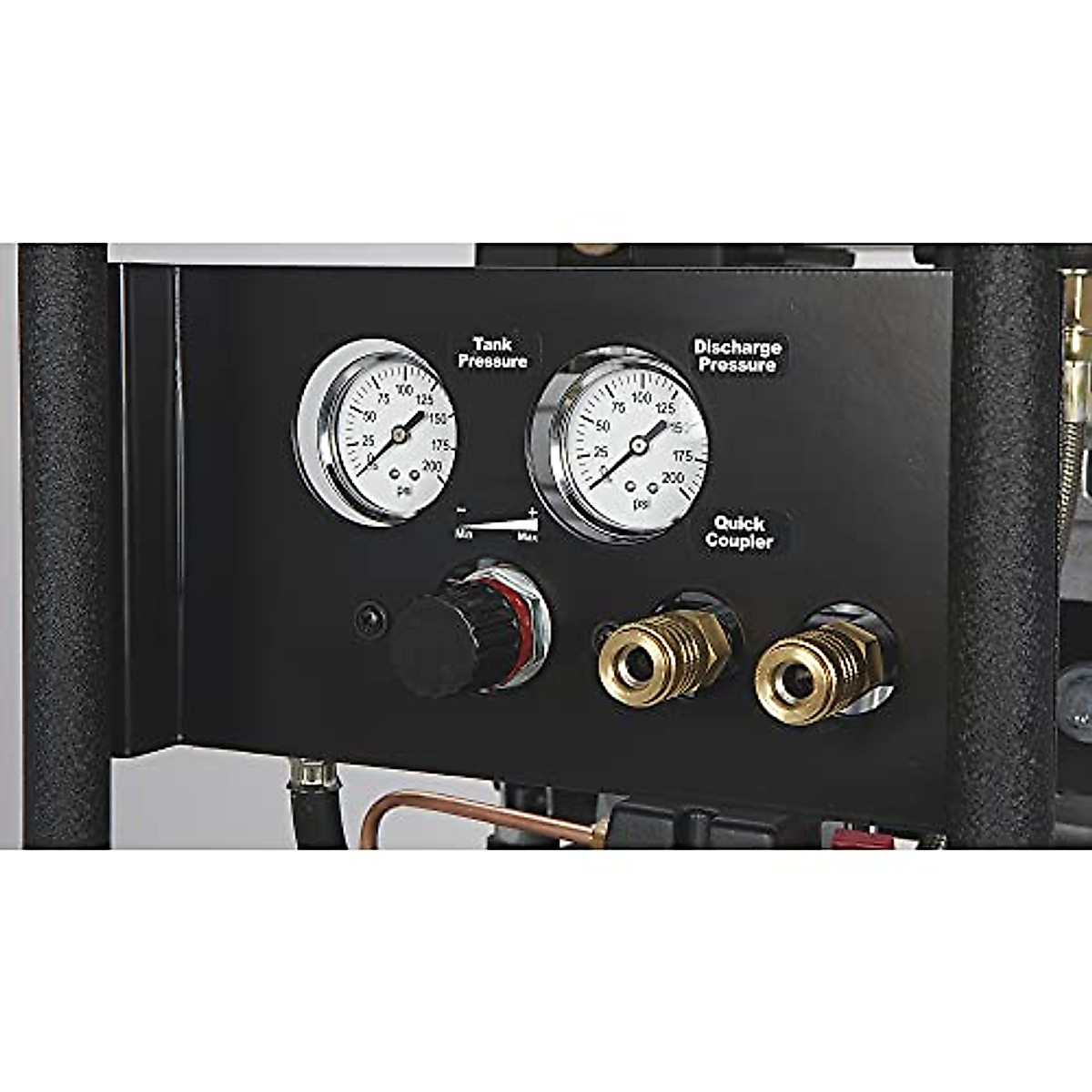 NorthStar Portable Electric Air Compressor - 2 HP, 20-Gallon Vertical Tank, Super-Quiet Operation, Oil-Free Pump, 5.4 CFM @ 90 PSI