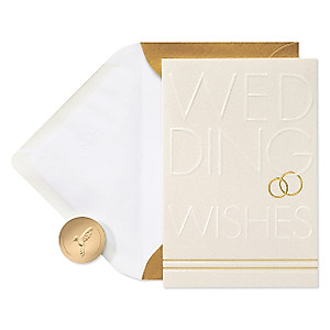 Papyrus Wedding Card (A Lifetime of Happiness)