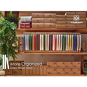 Vitalizart Black Ribbon for Gift Wrapping 3/8" x 100Yd Double Face Continuous Functional Satin Ribbon for Crafts Silk Like Fabric Flower Bouquet Birthday Party Decorations Bridal Shower Wreath Hair