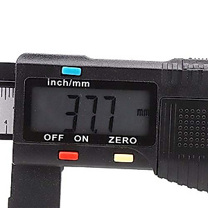 Electronic Measuring Tool, Vernier Caliper, Electronic Digital Caliper 150Mm/300Mm Digital Ruler Caliper Portable Farm Home for(150MM Long-jaw Carbon Caliper)