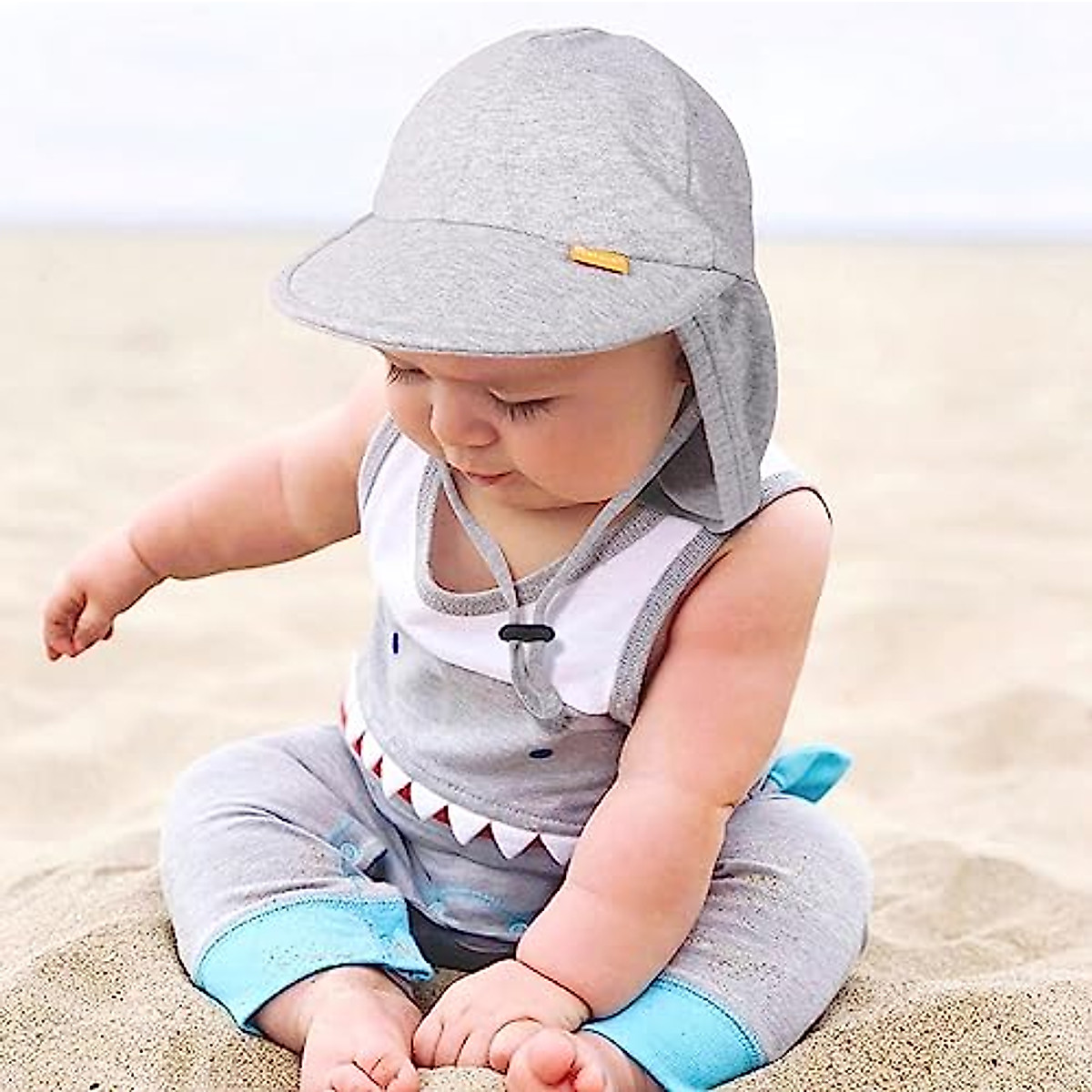 FURTALK Baby Sun Hat UPF 50+ UV Ray Sun Protection Cotton Toddler Hats for Boys Girls