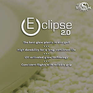 Streamline Discs Eclipse Glow 2.0 Lift Disc Golf Distance Driver (170-175g)