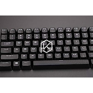Suitable for Corsair Strafe RGB mk.2 K70 K68 K63 K65 K95 K90 Keyboard keycap, 104 Keys. Spare keycaps for Mechanical Gaming Keyboard