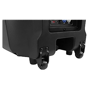 Rockville Titan 15 15" 2000w Powered DJ PA Speaker/Bluetooth/DSP/Wireless Link, Black