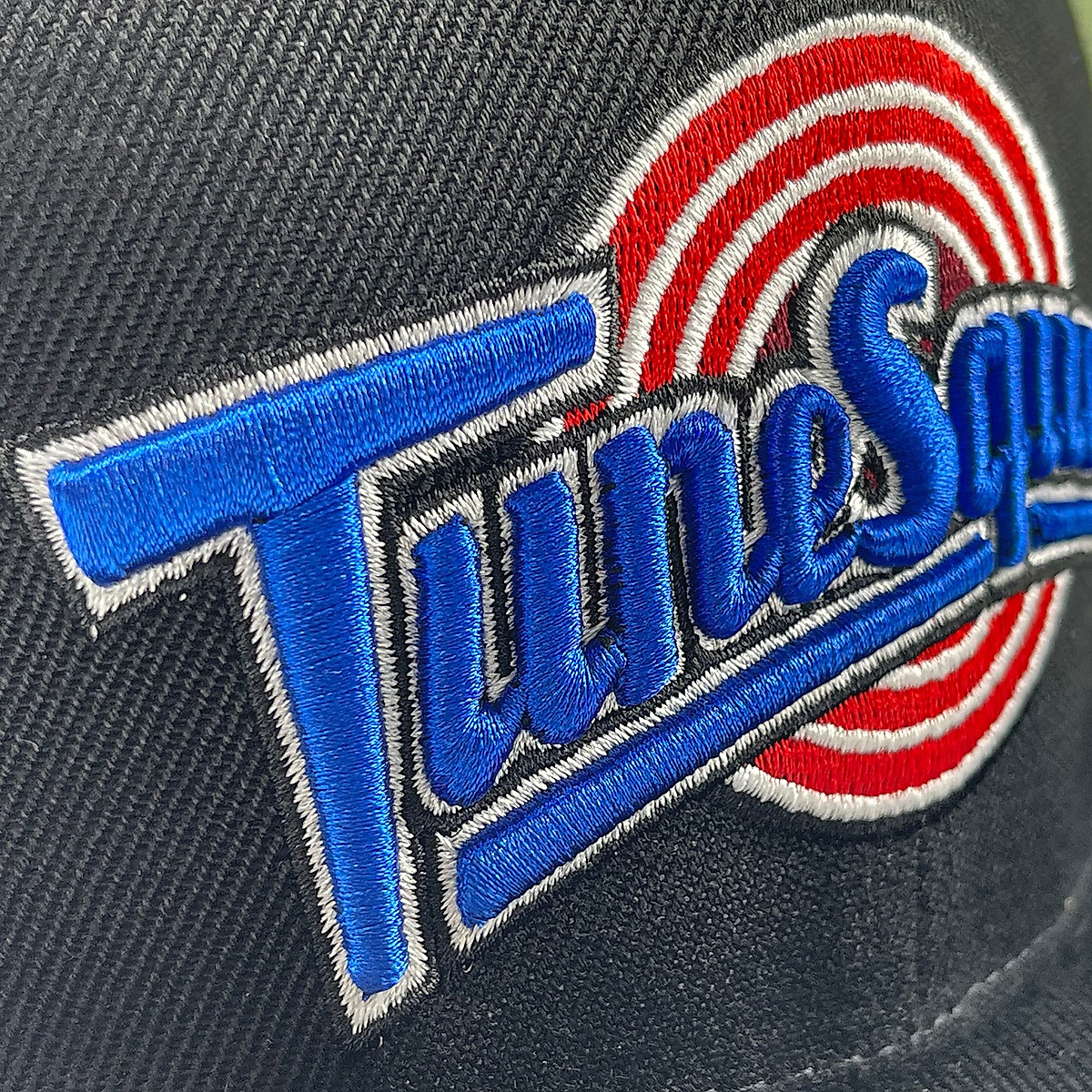 Kaleid #1 Bugs Embroidered Adjustable Tune Baseball Cap Squad Movie Snapback Black Hat, 7-7 58