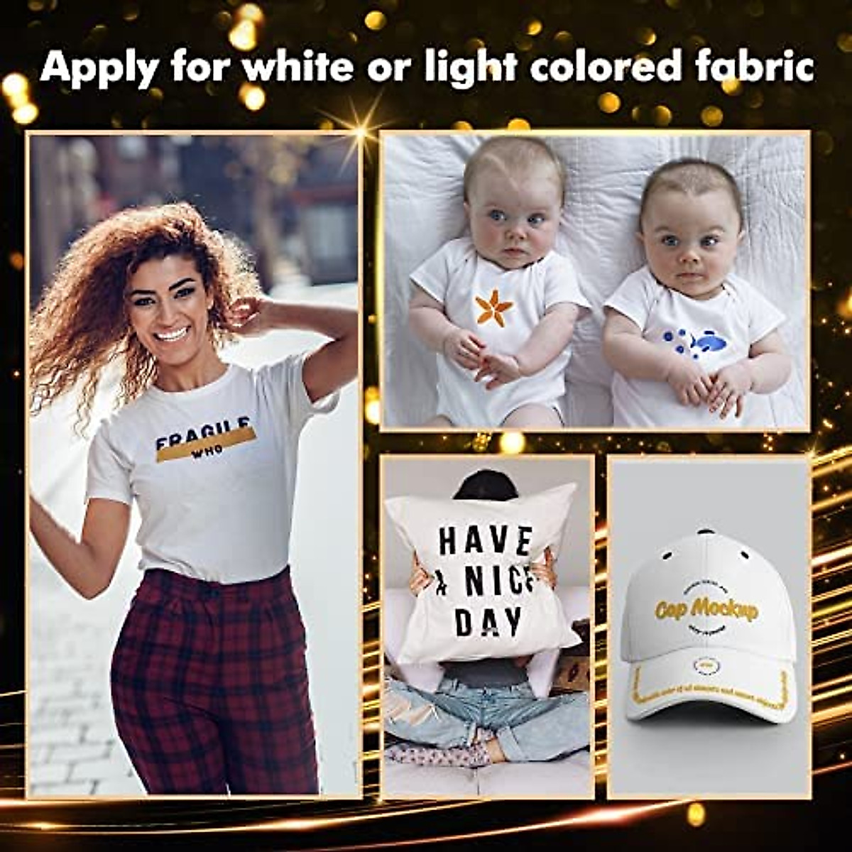 Sublimation Paper 8.5x11 170 Sheets for Heat Transfer DIY Gift Work with any Printer which Match Sublimation Ink