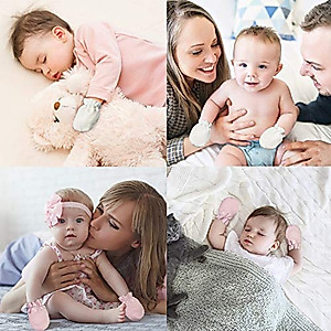 Baby Gloves No Scratch Mittens 0-6 Months Infant Newborn Girls Gloves Toddler Mittens Baby Boys 6 Pairs
