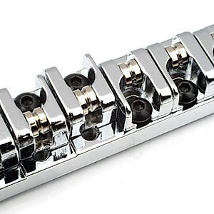 Locking Roller Bridge for Epiphone Les Paul Guitar- Chrome