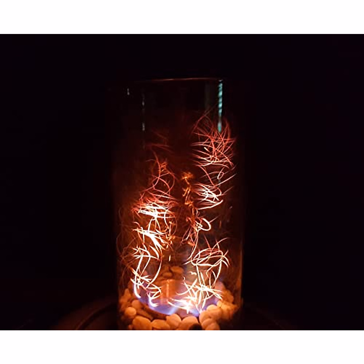 BENJOY Ultimate Fire Wire! 4g(0.14oz) - Ember Effect, Neon Glowing Metal Fiber for Bio Ethanol, Gel Fuel, Natural Gas Fireplace and Ventilation Gas Log Set