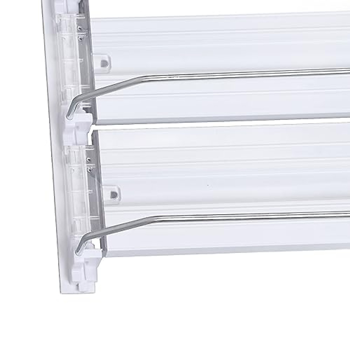 Refrigerator Soda Can Organizer, Drink Automatic Pusher Glide ABS Width White for Supermarkets (38cm)