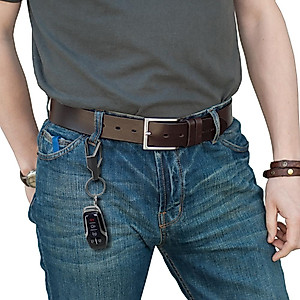 iPick Image Compatible with Honda Odyssey Gunmetal Black Carabiner-Style Snap Hook Metal Key Chain