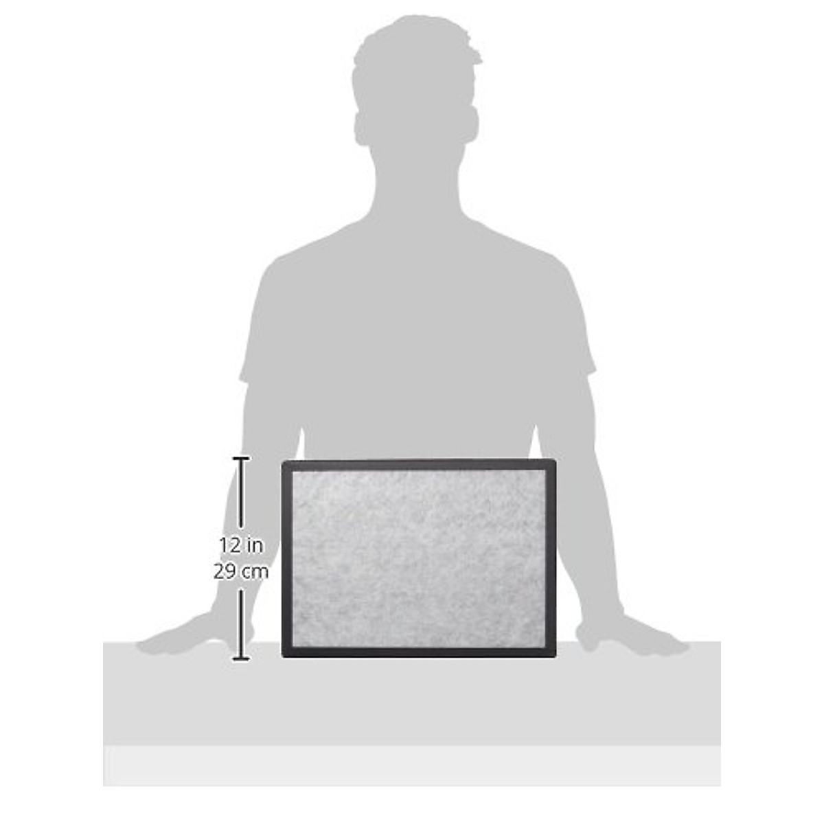 LivePure True HEPA Replacement LP-HF350 Filter for Aspen Series LP350TH, LP350THP Air Purifier, 1 Count (Pack of 1), White