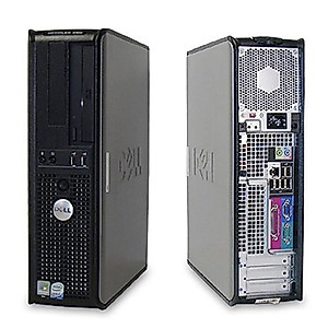 Fast Dell Optiplex Destop PC C2D 2.13GHz 4GB 250GB DVD WiFi 19" LCD Windows 10 - Refurbished Computer Bundle