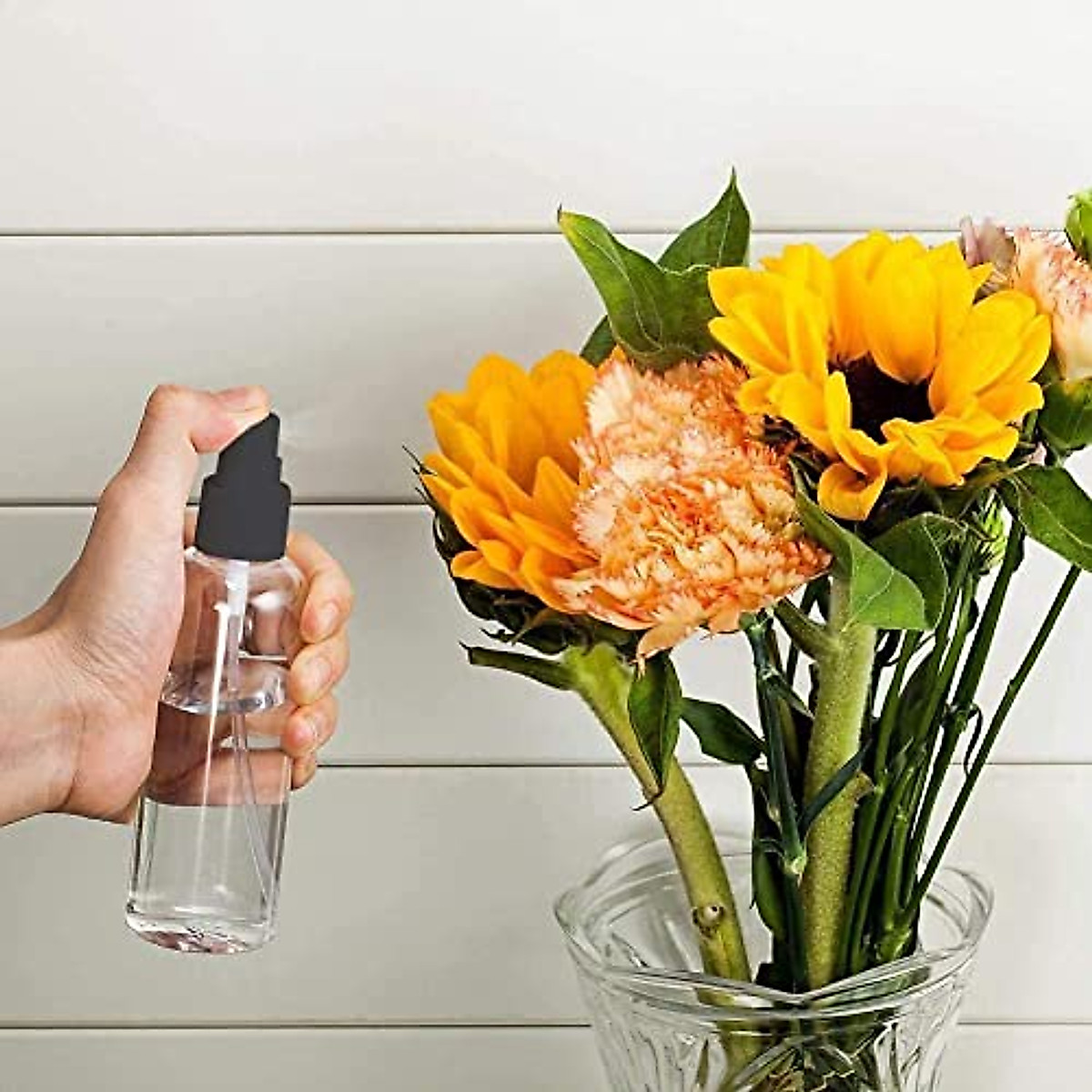 1pcs Portable Empty Spray Bottles Refillable Container Bottle Eco-Friendly No-Toxic Transparent C4l1 Plastic Travel