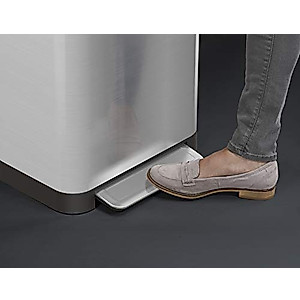 Joseph Joseph 30030 Intelligent Waste Titan Trash Can Compactor, 8 gallon / 30 liter, Stainless Steel