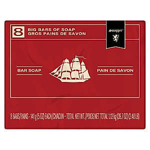 Old Spice Red Collection Swagger Scent Men's bar Soap, 8 bar, 5 oz, 14.920 Lb