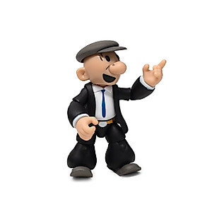 Boss Fight Studio Castor OYL Popeye Classics Wave 1 Collectible Action Figure – Highly Articulated Figurine and Accessories Including Eugene The Jeep, Bernice The Whiffle Hen, & Removable Hats – 1:12