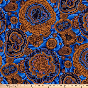 Kaffe Fassett Collective Agate Ochre, Fabric by the Yard