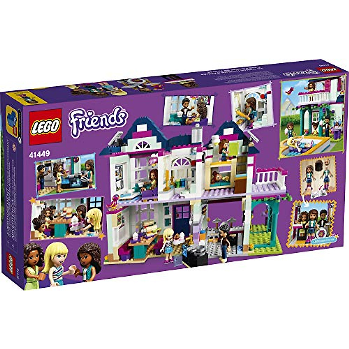 LEGO Friends Andrea's Family House 41449 Building Kit; Mini-Doll Playset is Great Gift for Creative 6-Year-Old Kids, New 2021 (802 Pieces)