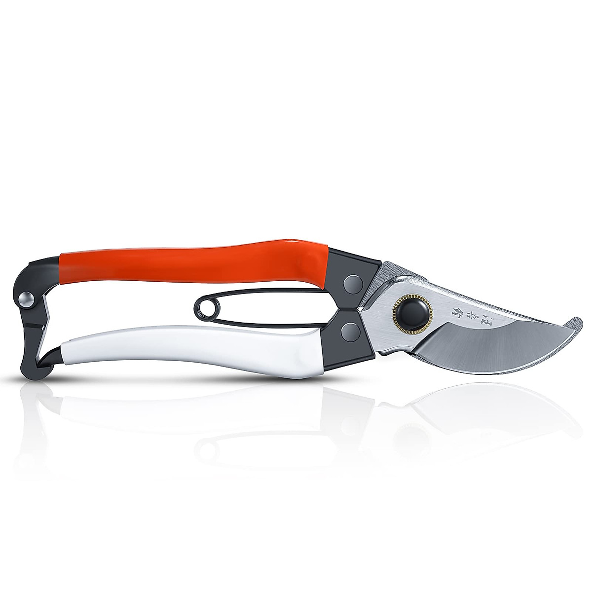 Garden Shears, WangWuQaun 8 Inch Professional Gardening Scissors Pruning Shears Heavy Duty Hand Clippers Trimmer Pruners with Precision Blades for Trimming Flowers Houseplants Indoor Plant, SK5-2202