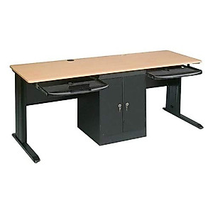 Balt LX Computer Workstation with Locking CPU Holder Dimensions: 72" W