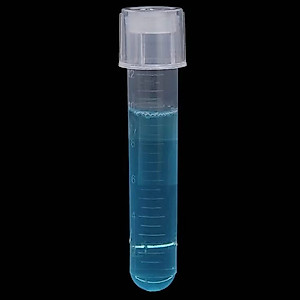 Culture Tubes - 14mL Capacity,with Attached Dual Position Cap,17x9.4 mm(Case of 100)