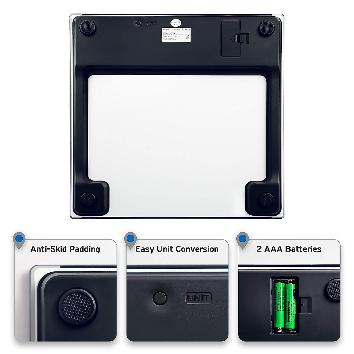 Etekcity Small Food Scale and EB9380H Digital Body Weight Bathroom Scale