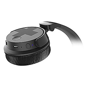 Philips Bass+ BH305 Wireless Bluetooth Active Noise Cancelling Lightweight Stereo Headphones with Up to 18 Hours of Playtime - Black (TAPH305BK)