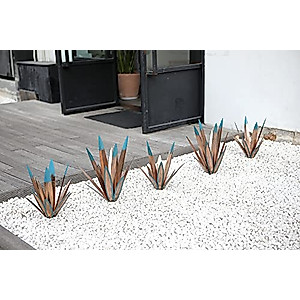 Metal Tequila Country Sculpture DIY Tequila Plant Home Decor Country Tequila Garden Ornament Indooutdoor Statuette Patio Lawn Patio Stake Decoration Gift to The Garden