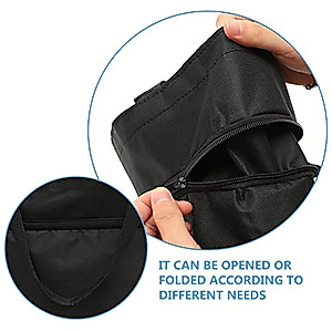 Collapsible Trolley Bag Folding Shopping Bag with Wheels Foldable Grocery Bag Laundry Bag