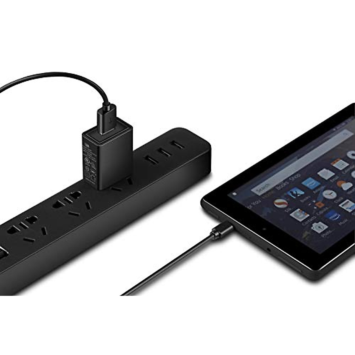 2Pack-6Ft Micro USB Replacement Extra Long Compatible for Charging Fire Tablet HD HDX, Fire HD 7 8 10 and Kids Edition(Fire 1st-8th Generation), Kindle E-Readers