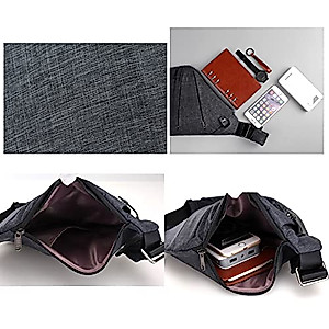 TEMMGY 2023 New Personal Flex Bag,Personal Flex Bag for Women Men，Flex Bags Crossbody Womens,Flex Bags for Men Women (Black,Right)