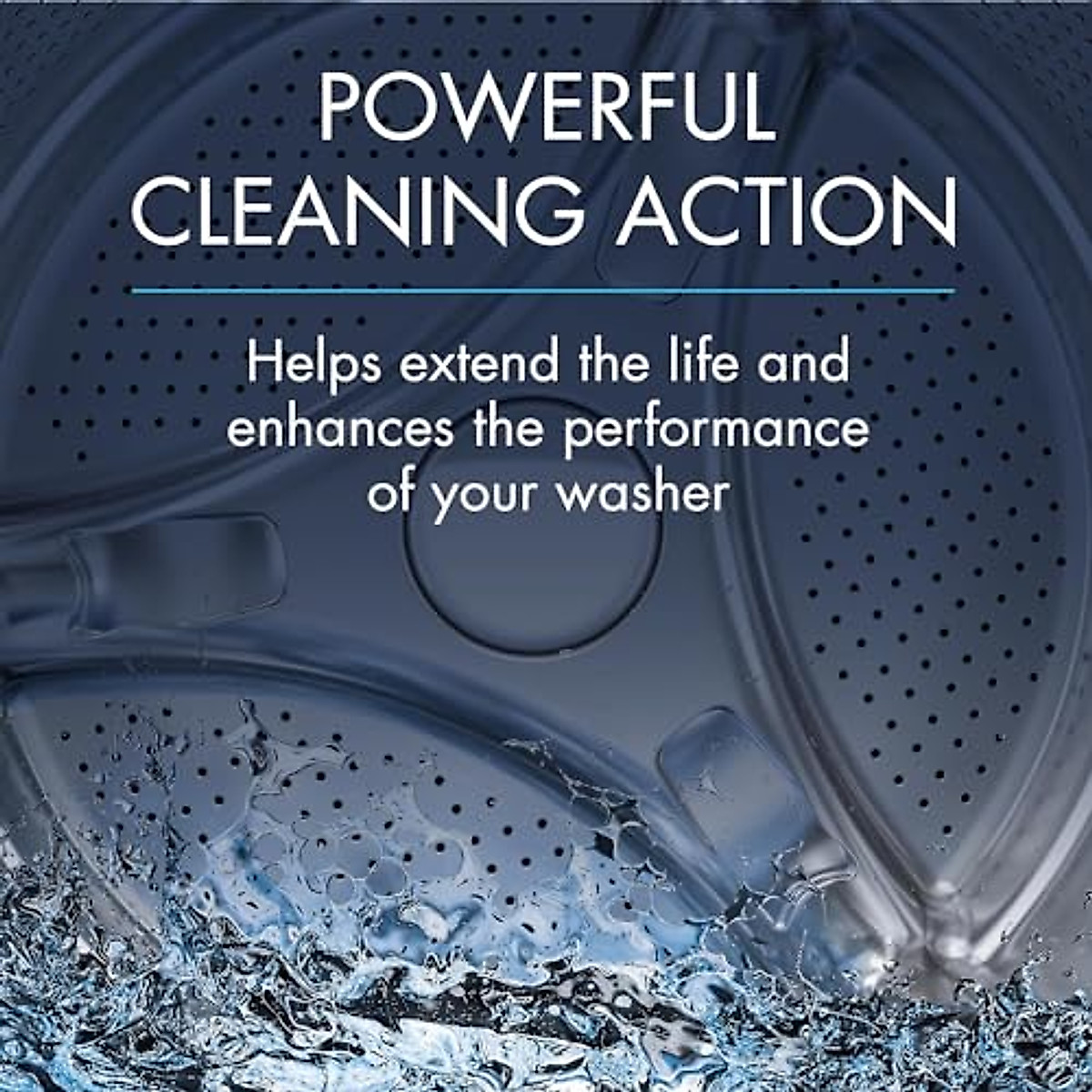 Glisten Washing Machine Cleaner, Helps Remove Odor, Buildup, and Limescale, Fresh Scent, 12 Ounce Bottle 6-Pack